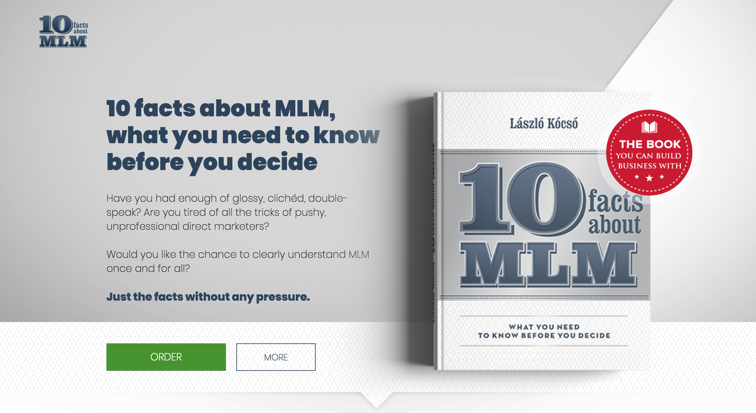 10 facts about MLM, what you need to know before you decide - László ...